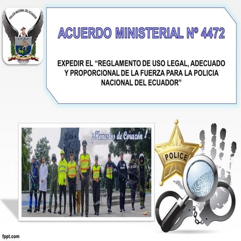 Informe policial | PPTX