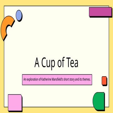 A Cup of Tea (2).pptx_______ Ahmed Raza ___2k23ENGUK__04 | PPT