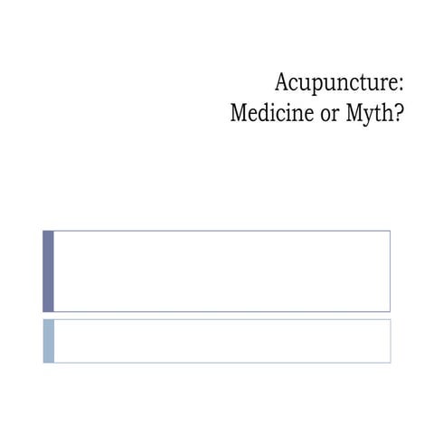Acupuncture | PPTX