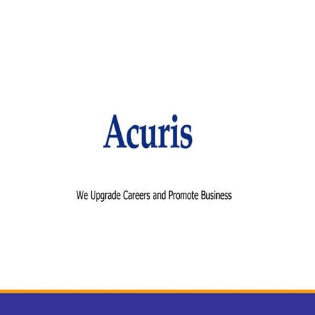 Acuris Presentation, English, 2010 | PPT