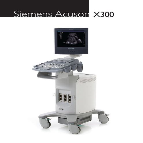 Acuson x300 | PDF