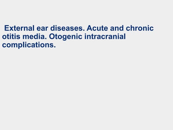 OTOLOGY POINTS & Post-auricular abscesses.pptx