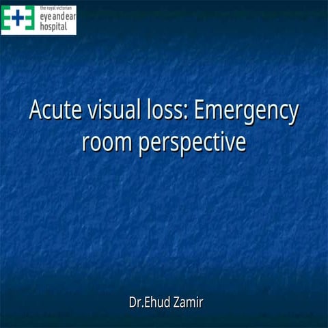 Acute-Visual-Loss-Emergency-Room-Perspective.ppt