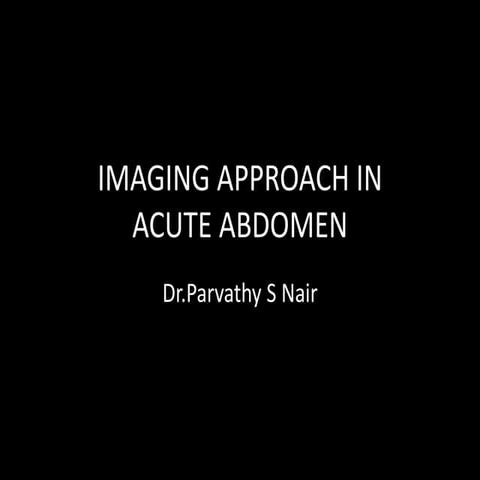 Abdomen radiography | PPT