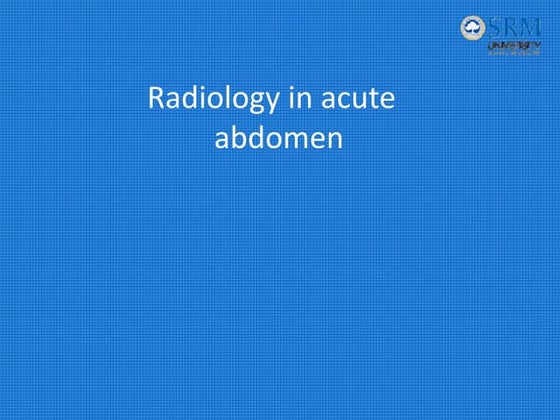 X ray signs of abdomen | PPTX | Digestive Disorders | Diseases and ...