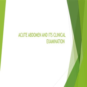Acute abdomen and It's Surgical Relevance ppt.pptx