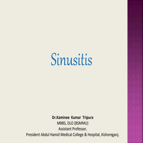 Acute and Chronic Sinusitis.pptx