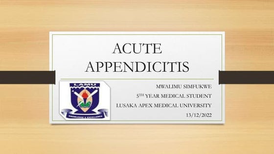 Acute appendicitis presentation.pptx