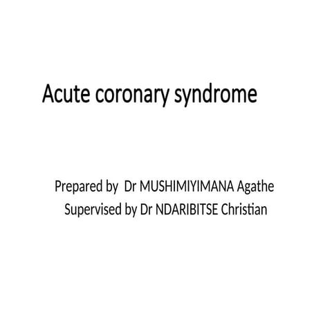 Acute Coronary Syndromes clinical presentation.ppt