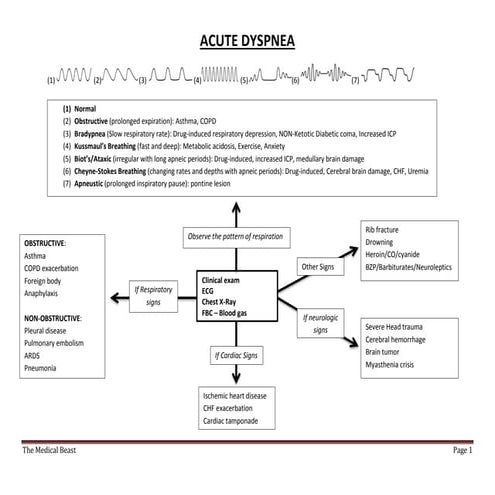 Acute dyspnea | PDF