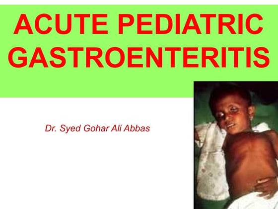 GASTROENTERITIS affected in children.pptx