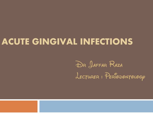 Non plaque induced gingival diseases | PPTX
