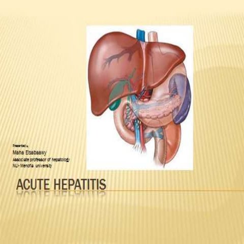 Acute hepatitis 2 | PPTX