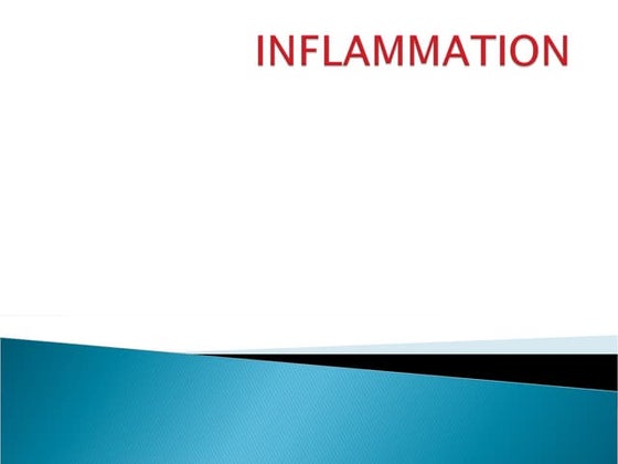 Chemical mediators of inflammation | PPTX | Blood Disorders | Diseases and Conditions