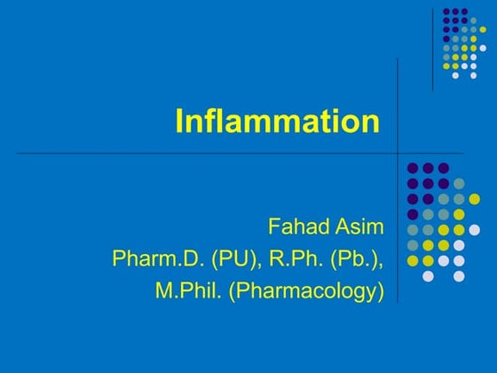 11 cellular & vascular events in acute inflammation | DOC | Blood Disorders | Diseases and ...