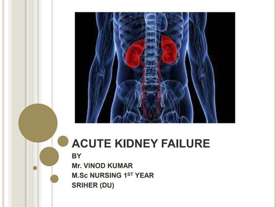 Acute renal failure | PPTX | Lung and Respiratory Health | Diseases and ...