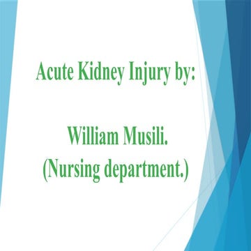 Acute Kidney Injury by william at jordan hospital .pptx