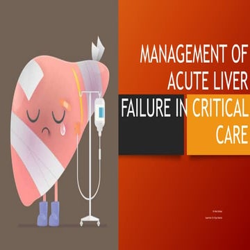 acute liver failure1.pptx | Blood Disorders | Diseases and Conditions