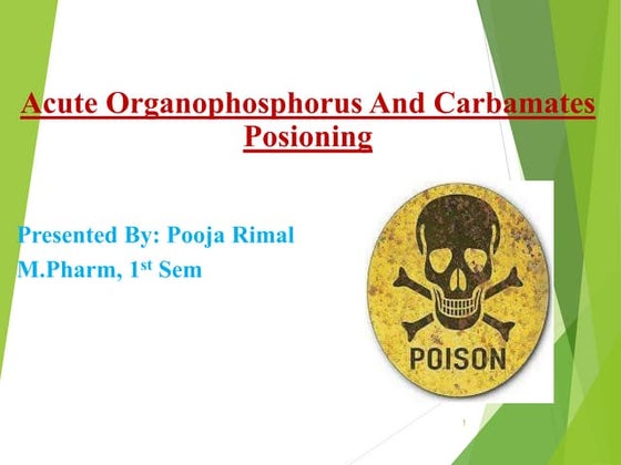 Organochloride Poisoning Edited ppt.pptx | Brain and Nervous System ...