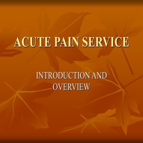 ACUTE PAIN SERVICE.ppt