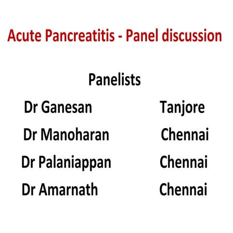 Acute Pancreatitis | PPT