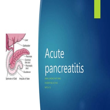 Acute pancreatitis ( clinical presentations & investigations).pptx