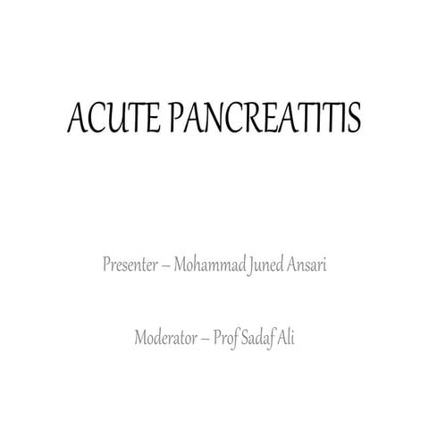ACUTE PANCREATITIS management journal club .pptx