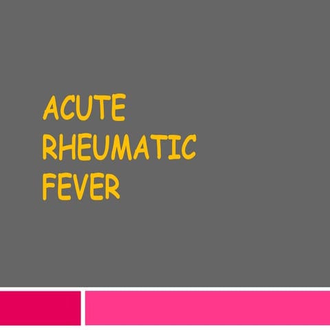 ACute Rheumatic Fever.ppt