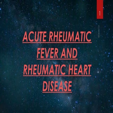 Acute rheumatic fever in Pediatrics.pptx