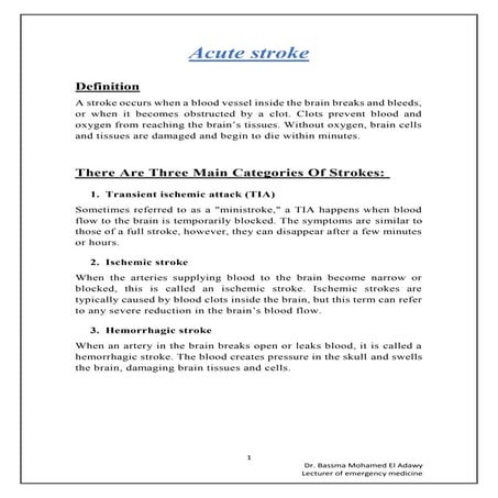 Plan for stroke rehabilitation | PDF