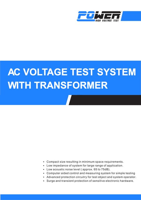 AC Test Transformer | PDF