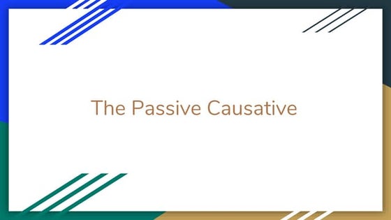 Passive voice questions | PDF