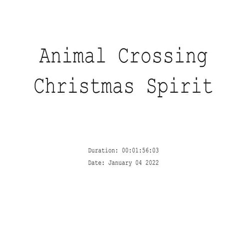 ACNH holiday theme board | PPT