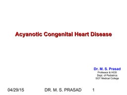 Acyanotic Heart Disease | PPT