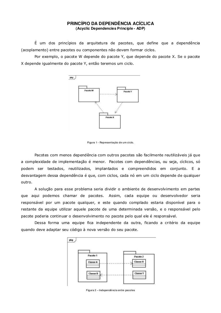 Acyclic dependencies principle