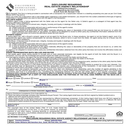 Ad 2 - disclosure (2) regarding re relationship (selling firm to buyer ...