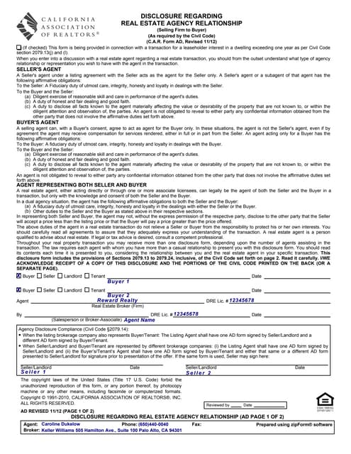 Tds real estate transfer disclosure statement - 1112 | PDF