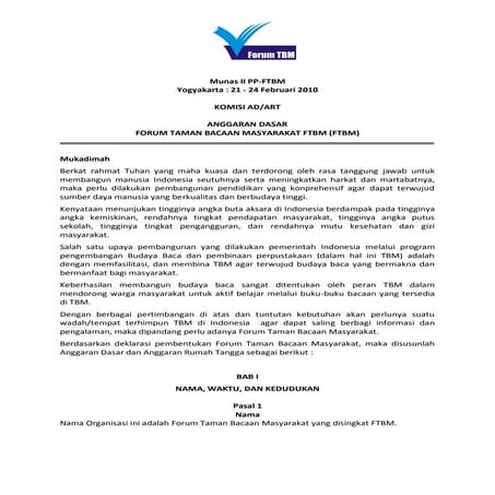 AD-ART Forum TBM | PDF