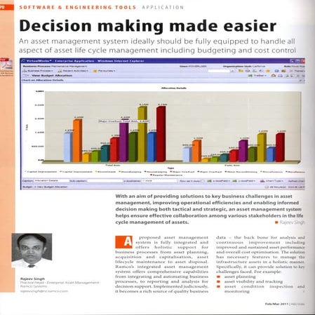 Article on Asset Management – A&D Magazine | PDF