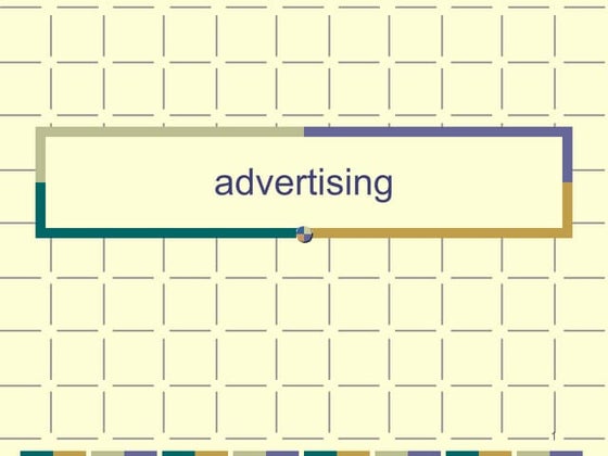 Welcome to Advertising - A brief introduction | PPT
