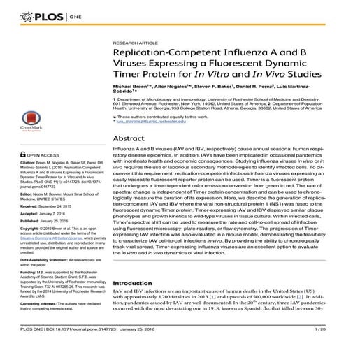 Replication Competent IAV and IBV with Timer Article.PDF