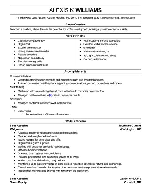 Kaylee Corey Resume(1) | PDF