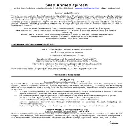 Wajahat_CV_2016 | DOC