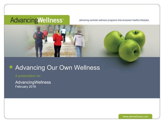 Health and Wellness Presentation | PPT