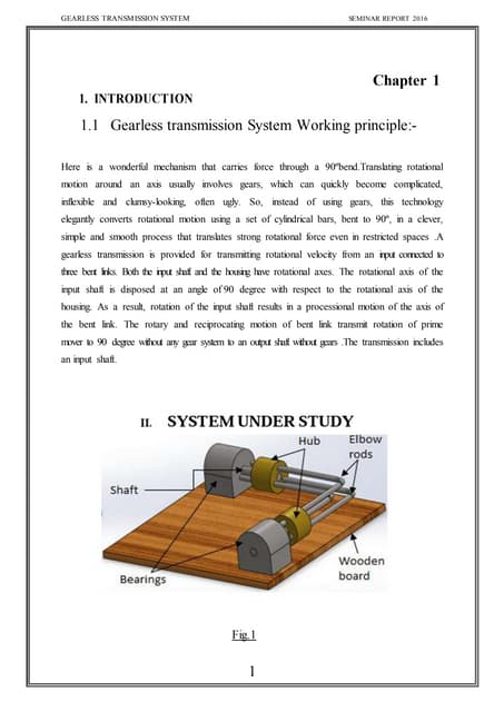 Fixture Designing | PPTX