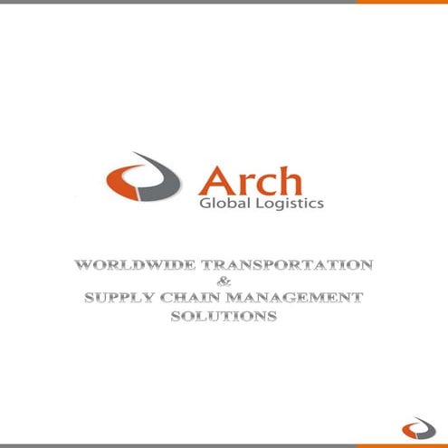 Arch Global Logistics - AGL | PDF