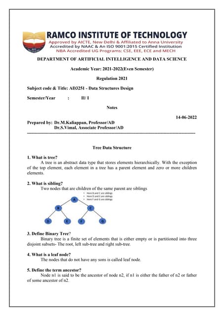 AD3251-Data Structures Design-Notes-Tree.pdf AD3251-Data Structures Design-Notes-Tree.pdf