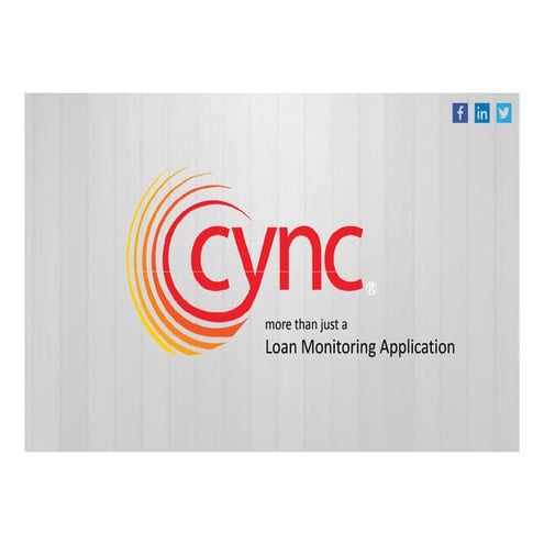 Cync Software - Lending | PPT