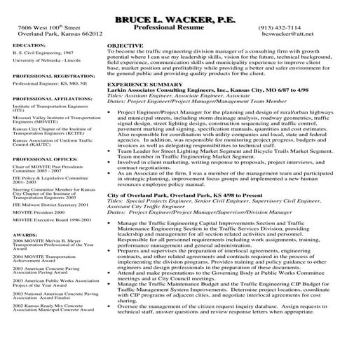 2015 Resume - Private Sector | PDF