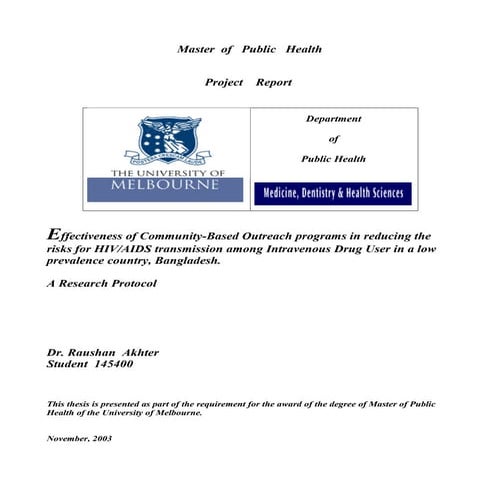 Masters Thesis | PDF